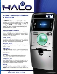Nautilus Hyosung Halo Series ATM Machine | LockTrust
